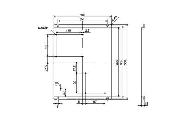 Pump mounting plate - LUBE CORPORATION